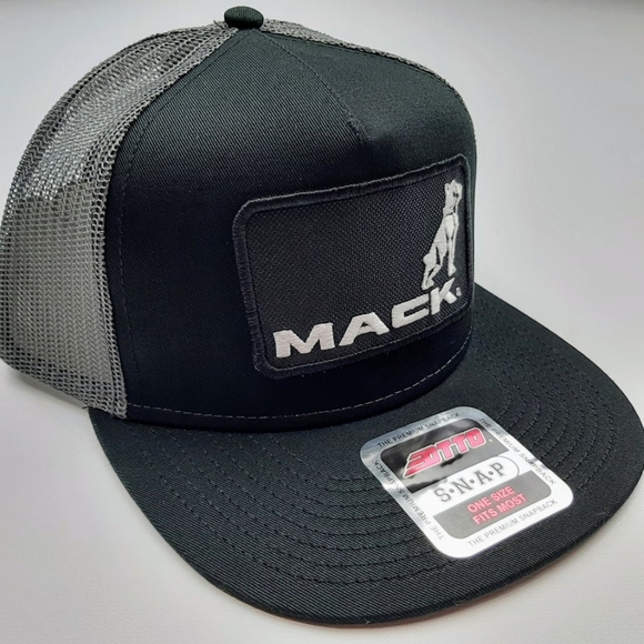 Accessories | Mack Trucks Bulldog Logo Patch Veteran Long Haul Rig Hat ...